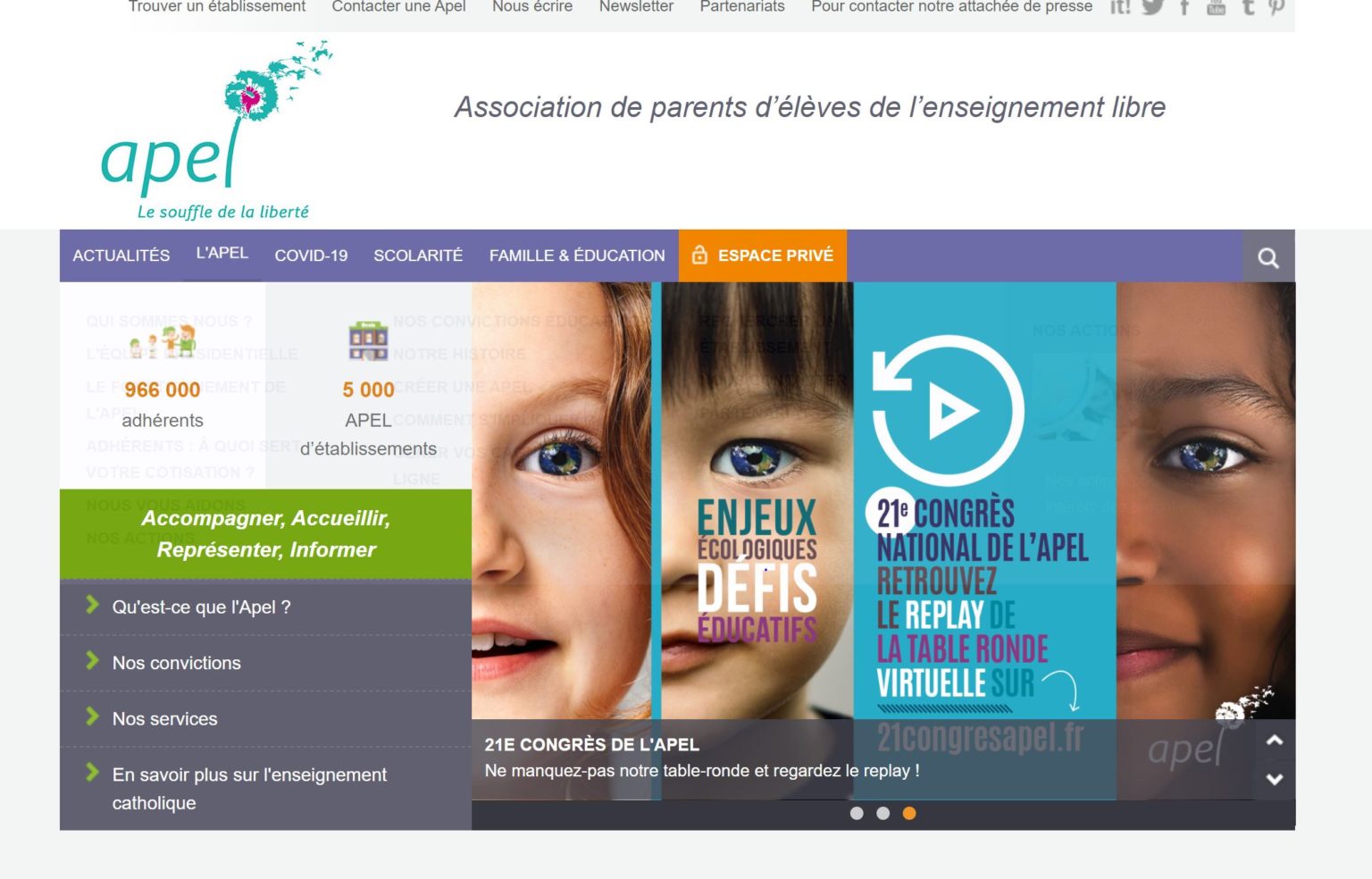 Nos partenaires - Bienvenue aux parents de Saint Michel de Picpus